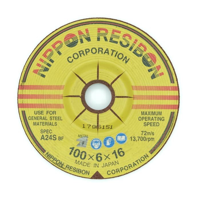 Jual NIPPON RESIBON BATU GERINDA 4 INCH 4X6 / BATU SELEP 4" (100mm x ...