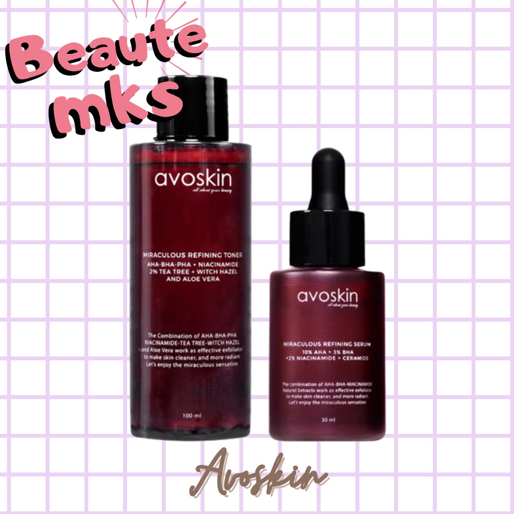 Jual Avoskin Miraculous Refining Retinol Toner Serum | Shopee Indonesia