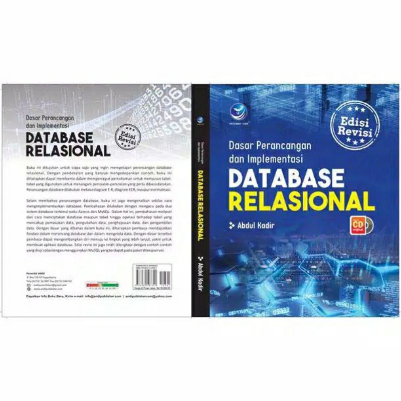 Jual Dasar Perancangan Dan Implementasi Database Relasional, Edisi Revisi + cd | Shopee Indonesia