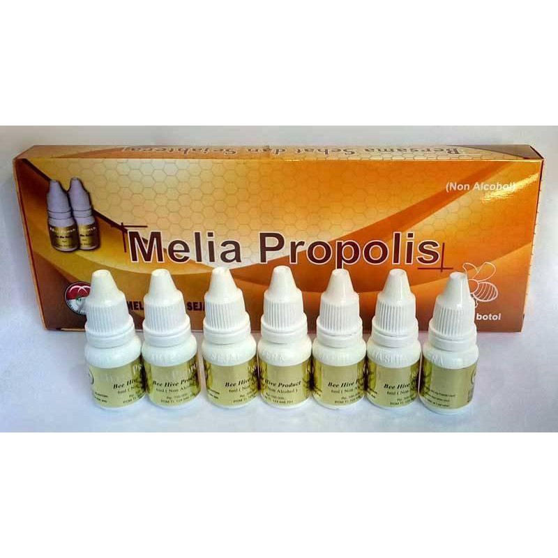 Jual PERBOX PROPOLIS MELIA 6ML ORIGINAL MELIAA SEHAT SEJAHTERA ISI 7 ...