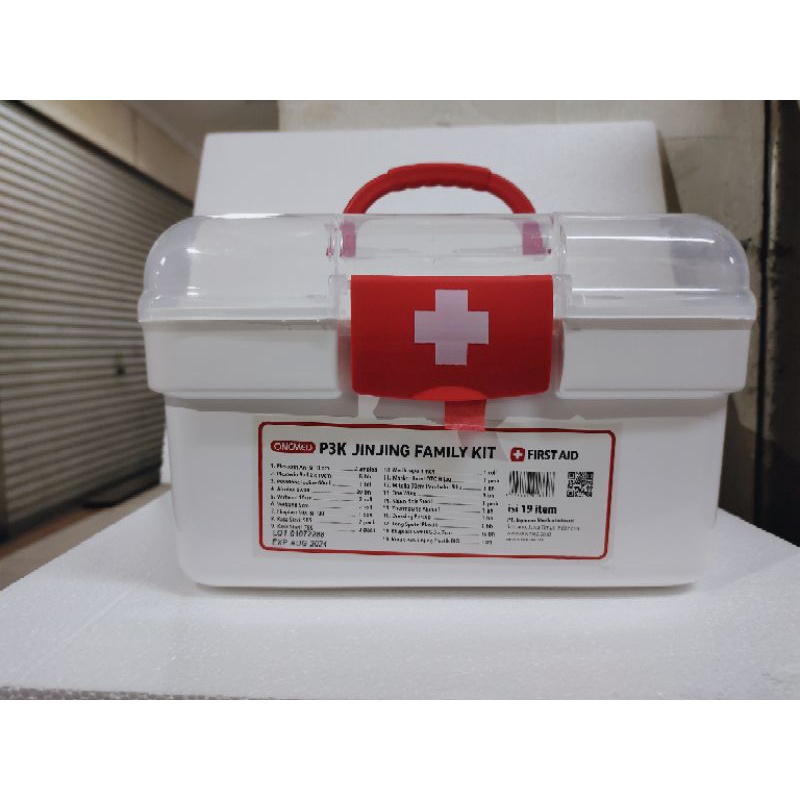 Jual Kotak p3k jinjing jumbo onemed isi 19 pcs | Shopee Indonesia