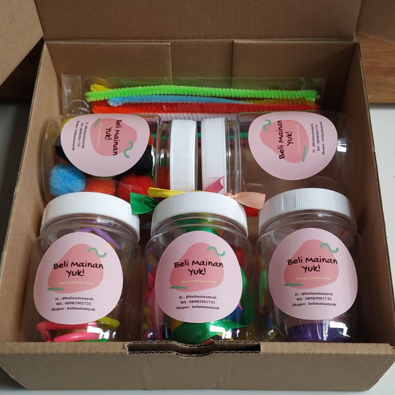 Jual BeliMainanYuk - Busy Jar (5 in 1 Activity) | Shopee Indonesia