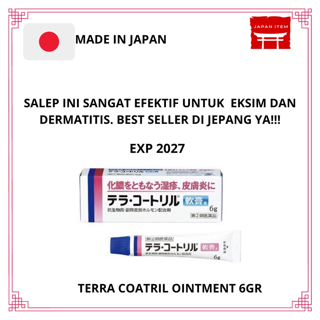 Jual Tera Coatril Oinment Salep Eksim Kering dan Basah / Terra Coatril ...