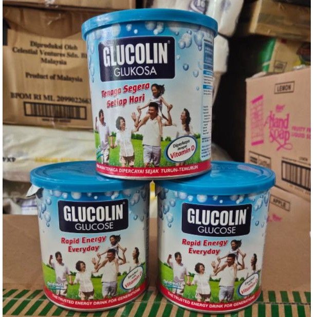 Glucolin Glukosa with Vitamin D3 (Gula Anggur Kaleng) | Shopee Indonesia