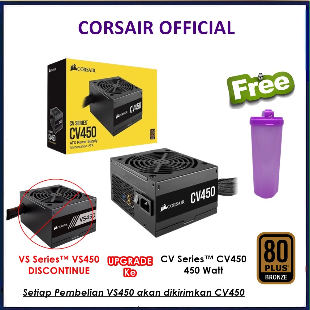 Jual corsair vs450 Harga Terbaik & Termurah Februari 2023 | Shopee ...