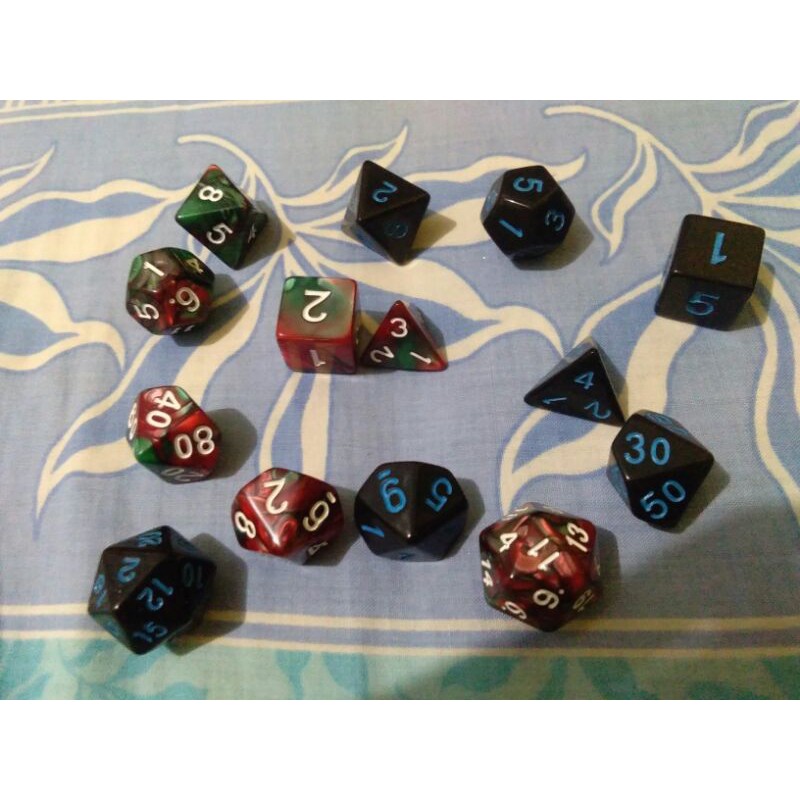 Jual Dadu segiduapuluh dadu segitiga dadu segi duabelas dadu segi ...