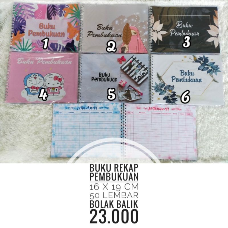 Jual Buku rekap pembukuan / buku pembukuan olshop/ buku rekap penjualan ...