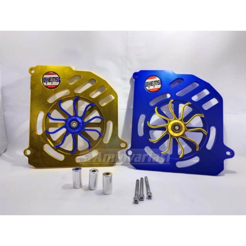 Jual Cover Tutup Radiator Cnc Motor Yamaha Nmax Aerox 2017 Old Tebal ...