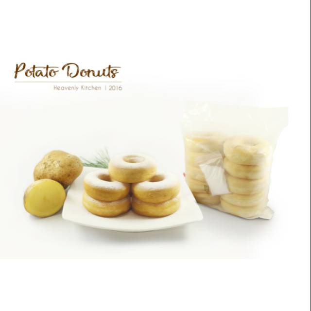 Jual Frozen Potato & Taro Donuts Donat Kentang Donat Ubi Ungu | Shopee ...