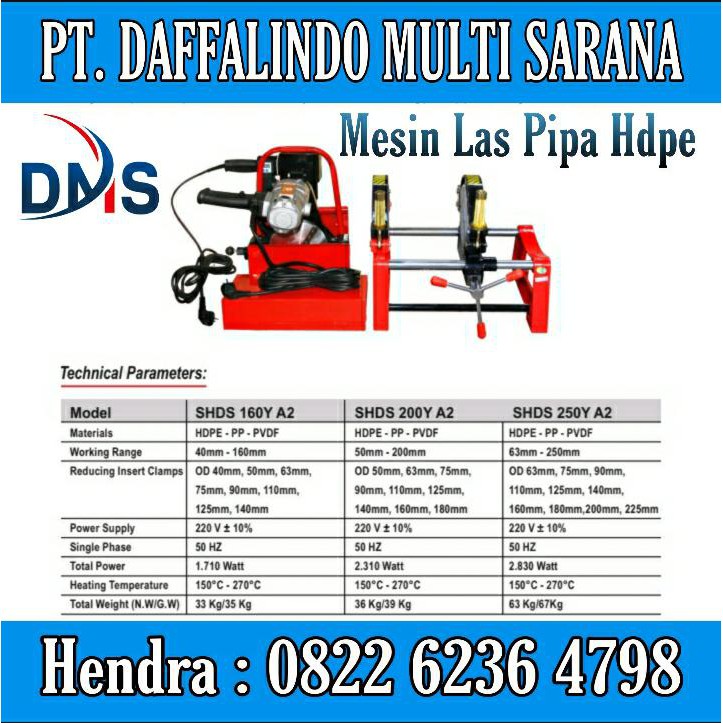 Jual Mesin sambung pipa manual 6 inch-mesin las pipa 160mm-mesin las ...