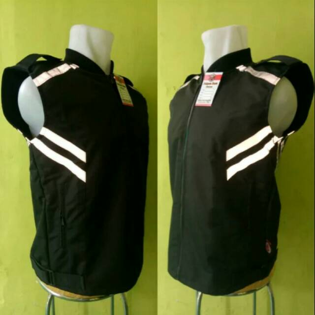 Jual Rompi motor rompi bikers touring harian list full black | Shopee ...