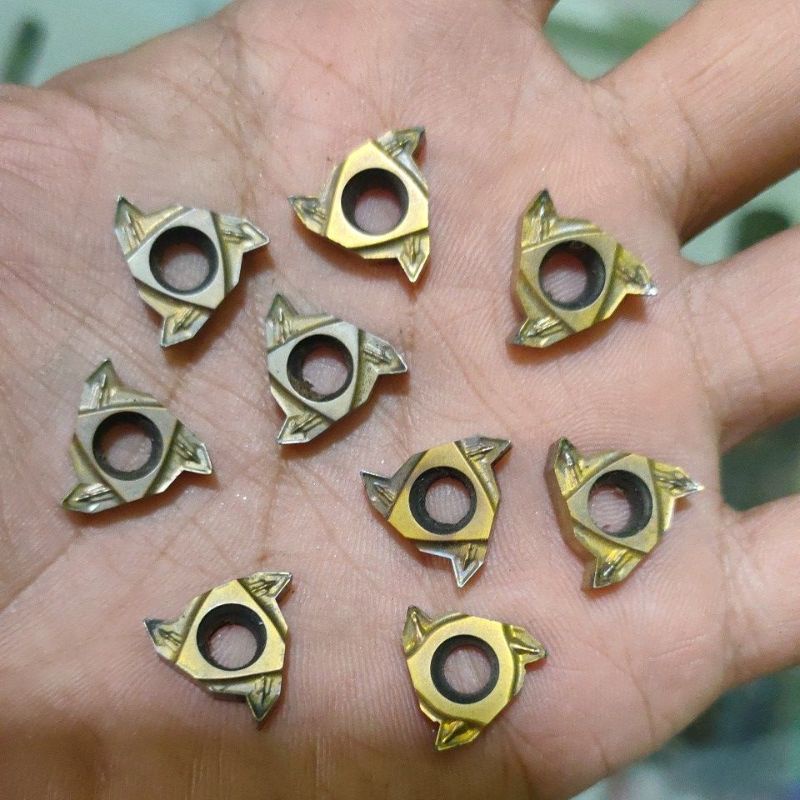 Jual insert ulir luar MMT 16er insert carbide ulir luar | Shopee Indonesia