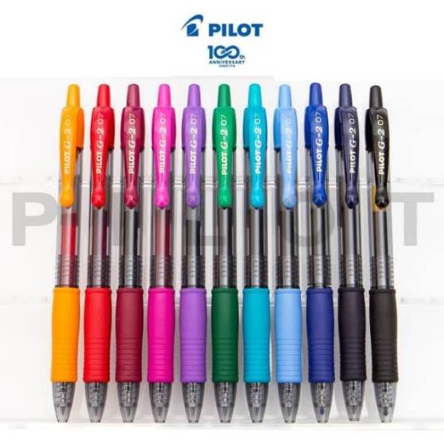 PILOT PEN G-2 / PULPEN GEL PILOT BL-G2 WARNA WARNI | Shopee Indonesia