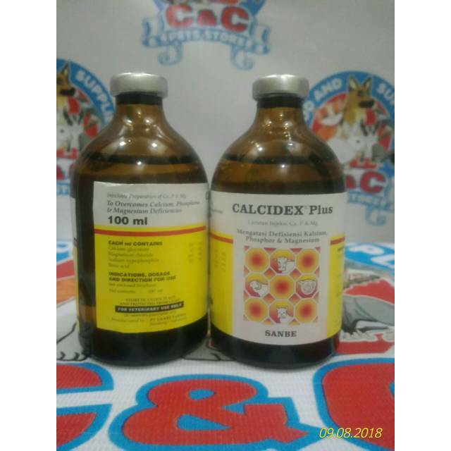 Calcidex Plus Injeksi 100 ml | Shopee Indonesia