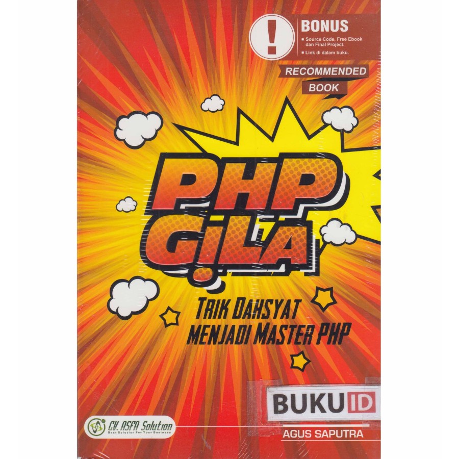 Jual Buku PHP Gila! Trik Dahsyat Menjadi Master PHP - Original | Shopee Indonesia