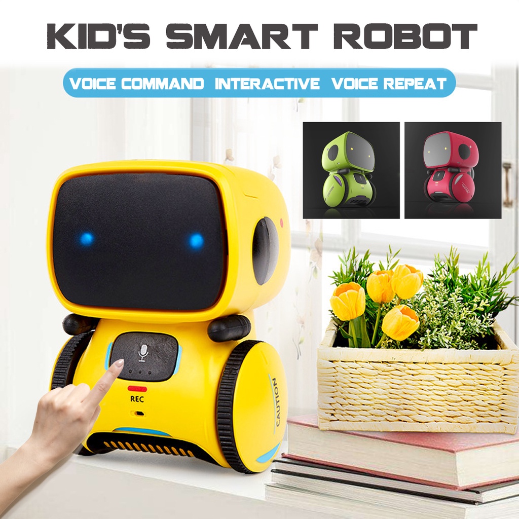 Jual Mainan Robot Anak Robot Pintar Smart Robot Sensor Voice Control ...