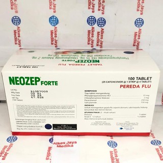 Jual Neozep Forte Box Isi 25 Strip @4 Tablet - Obat Flu & Batuk ...