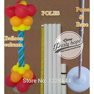 Jual Standing Tiang Dekorasi Balon Foil dan Latex 90cm / Pule Base ...