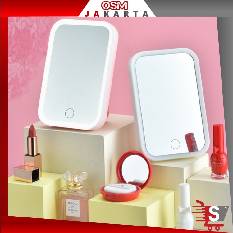 Jual OSM JKT C5287 Cermin Lampu LED Rechargeable Tombol Touch Screen ...