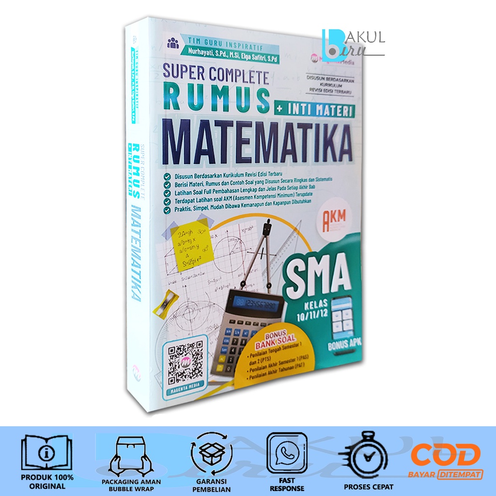 Jual BUKU RUMUS SMA - RUMUS MATEMATIKA SMA - SUPER COMPLETE RUMUS ...