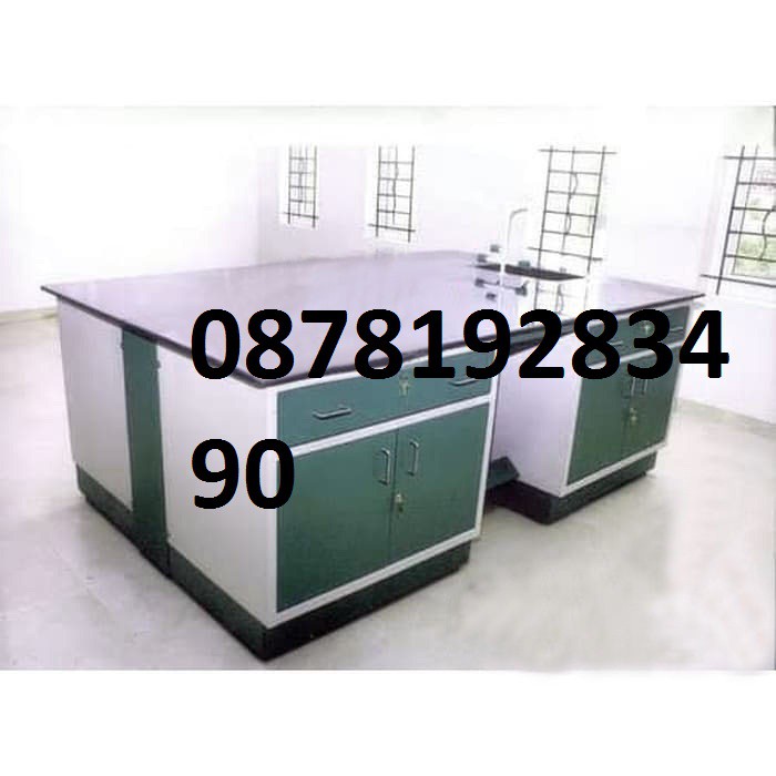 Jual MEJA LABORATORIUM ISLAND BENCH UKURAN 250 X 120 X 85 CM | Shopee ...