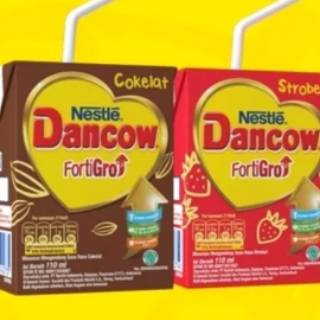 Jual Dancow Susu UHT Fortigro Coklat 110ml | Shopee Indonesia