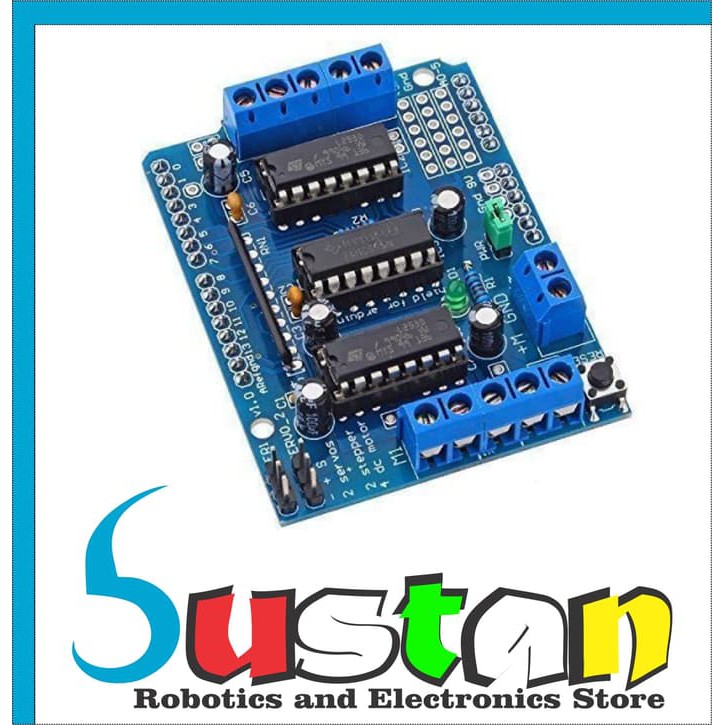 Jual L293D L293 L 293 293D D H-Bridge Motor Driver Shield Control ...