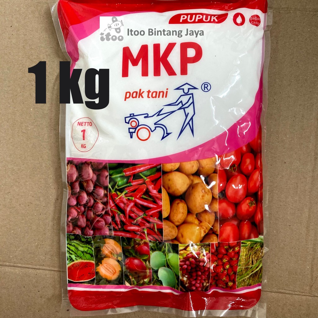 Jual Pupuk Hidroponik Mono Kalium Phosphate Bunga Buah MKP Pak Tani 1 ...