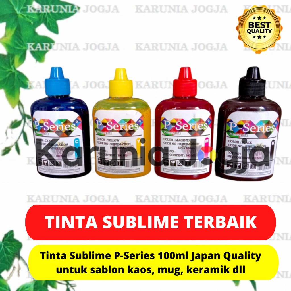 Jual Tinta Sublime P-Series 100 ml Black Japan Quality | Shopee Indonesia
