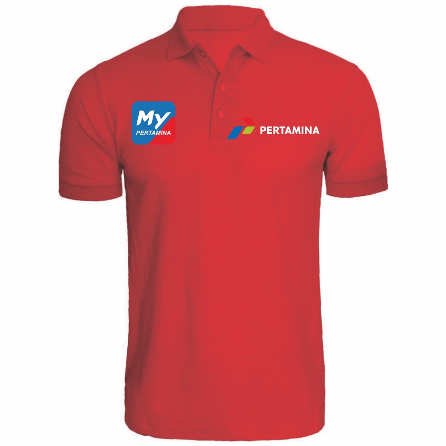 Jual polo shirt my pertamina / baju kerah pertamina premium | Shopee ...
