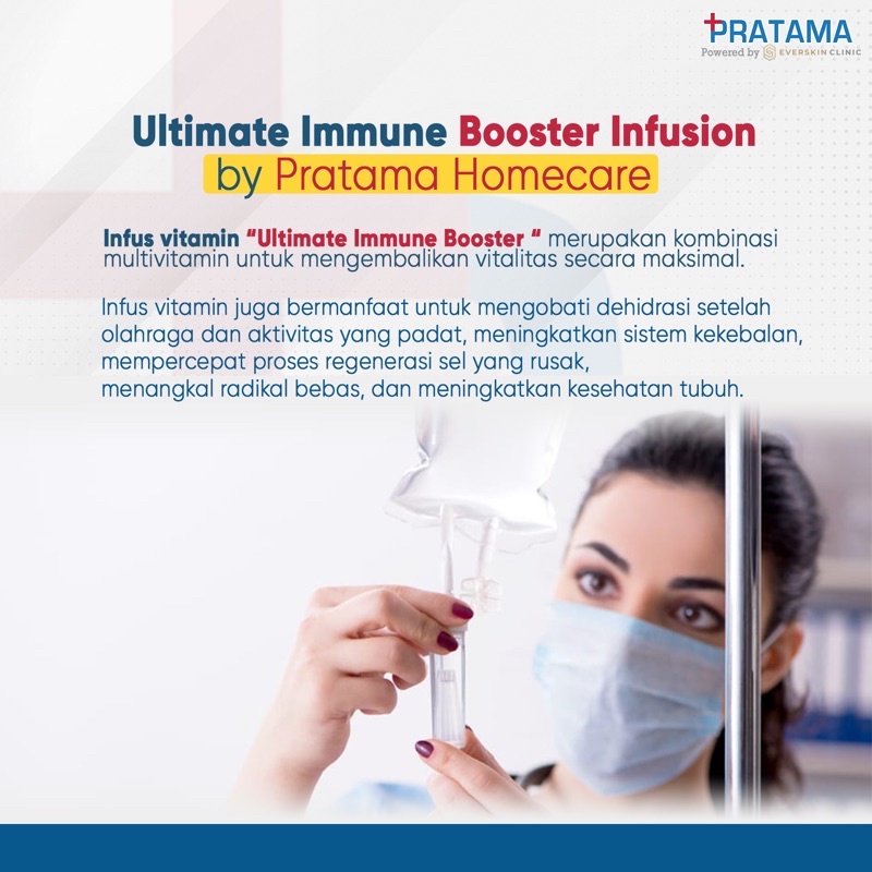 Jual Ultimate Immune Booster Infusion by Pratama Homecare | Shopee ...