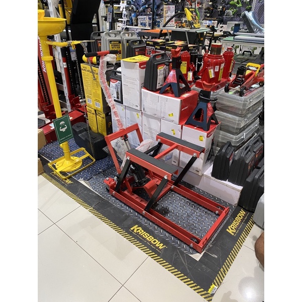 Jual Krisbow dongkrak motor Jack moge (Harley Davidson) Motorcycle Lift ...