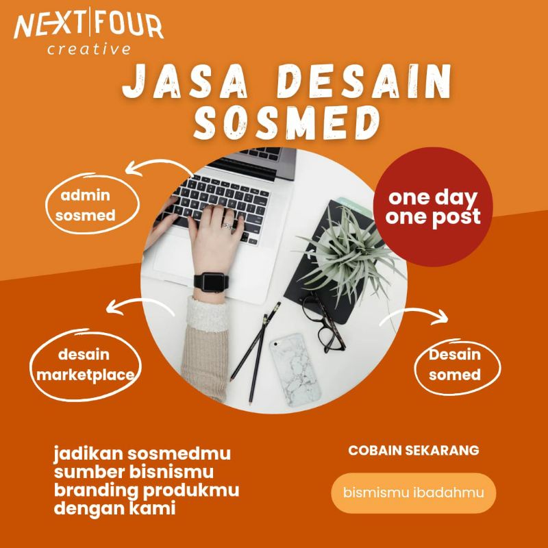 Jual jasa desain Medsos tiap hari posting / desain sosial media sosial ...