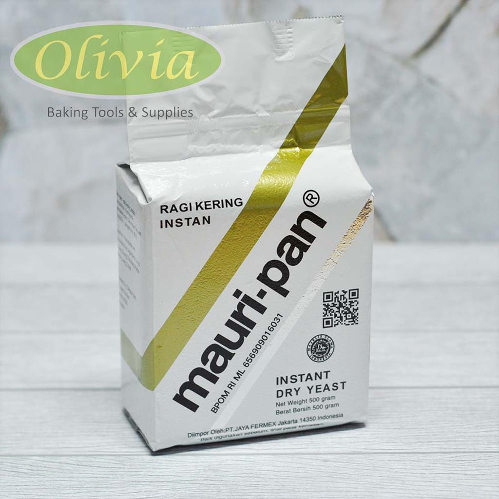 Jual Mauripan Dry Yeast Ragi Instant Ragi Kering 500Gr Indonesia|Shopee ...