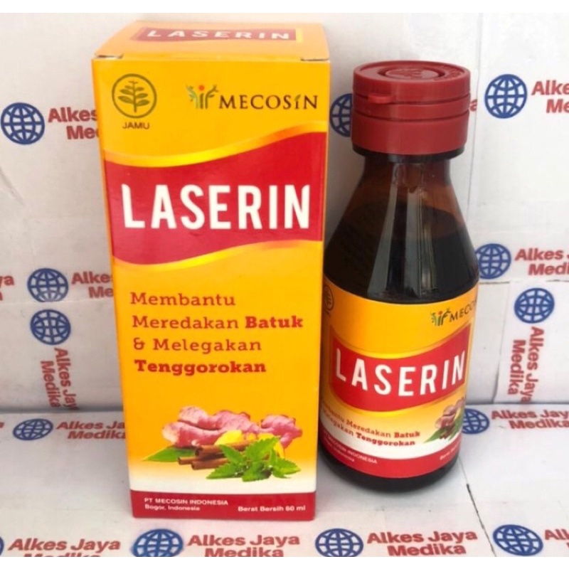 Jual Laserin syrup obat batuk isi 60ml | Shopee Indonesia