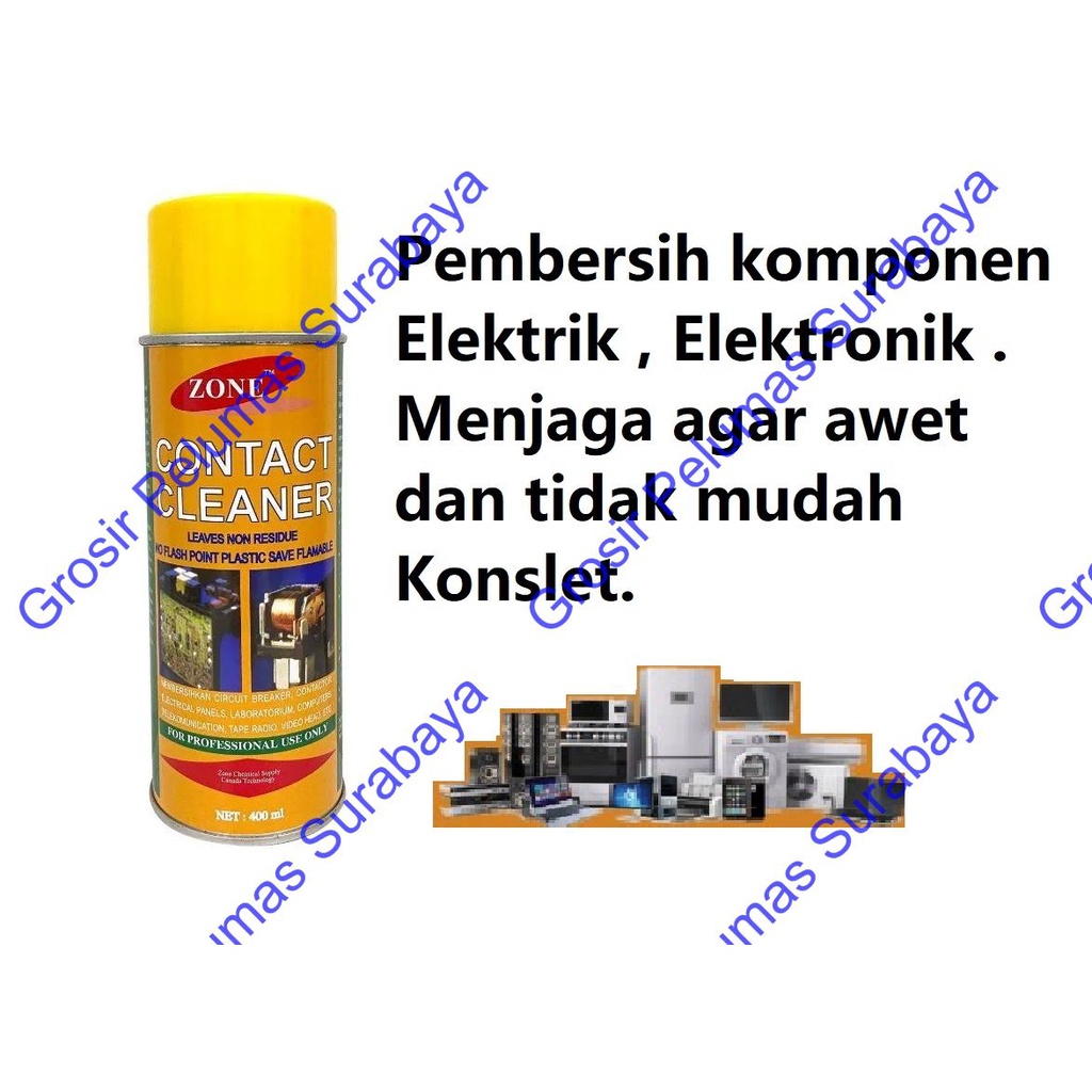 Jual Contact Cleaner Pembersih komponen Elektrik Electronic Elektronik ...