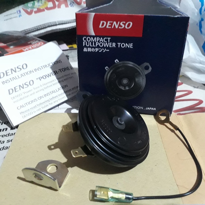 Jual Klakson Denso Disc Satuan Suara Mobil Avanza 12 V Bisa Buat Motor ...