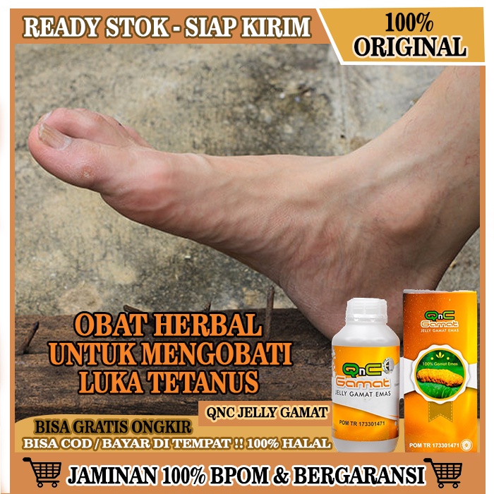 Jual Obat Luka Tetanus, Obat Luka Tertusuk Paku Berkarat, Infeksi Luka ...