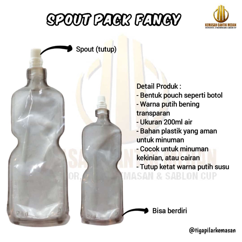 Jual spout pack fancy/kemasan minuman | Shopee Indonesia