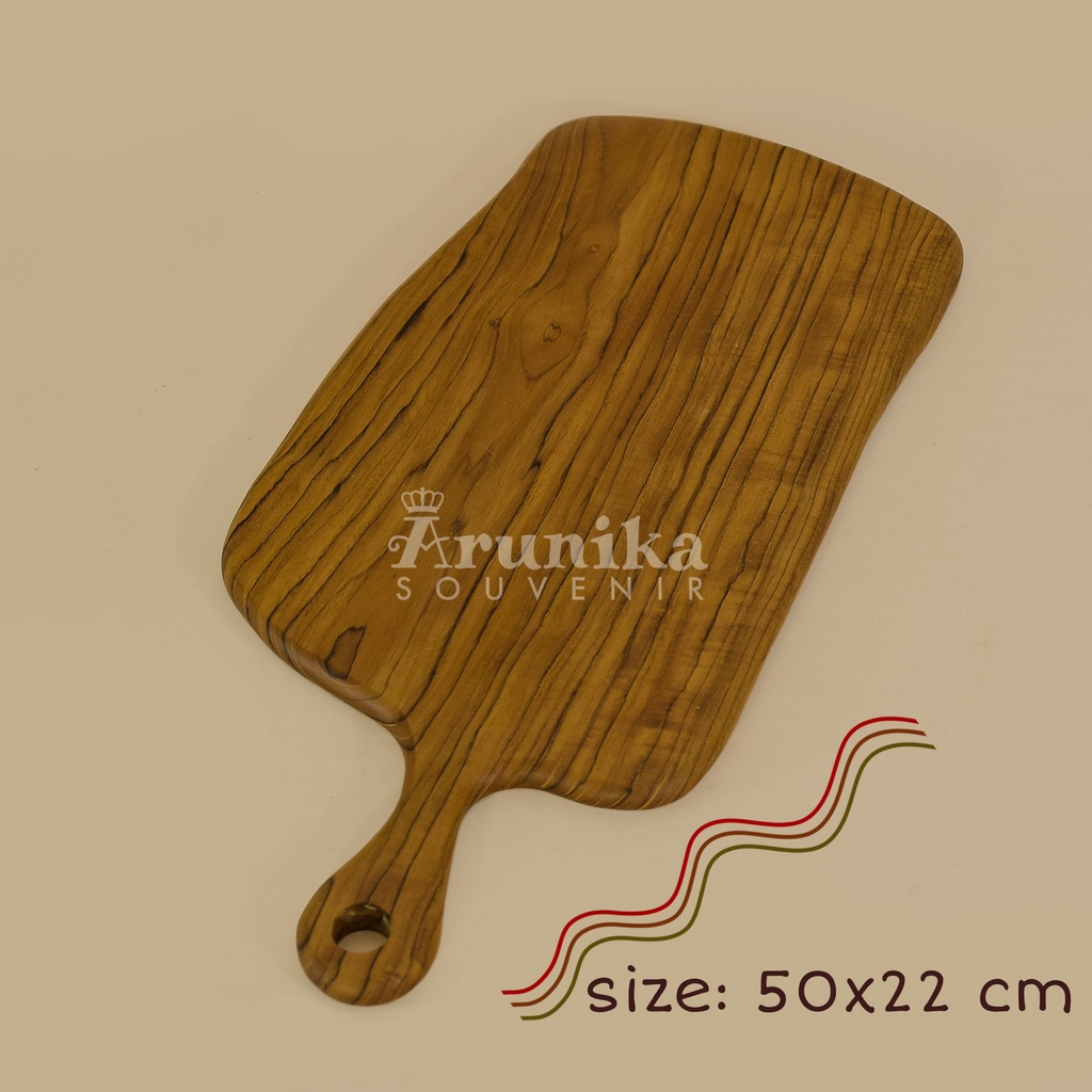 Jual Talenan Kayu Jati 22 cm X 50 cm | Talenan Besar | Talenan Alami ...