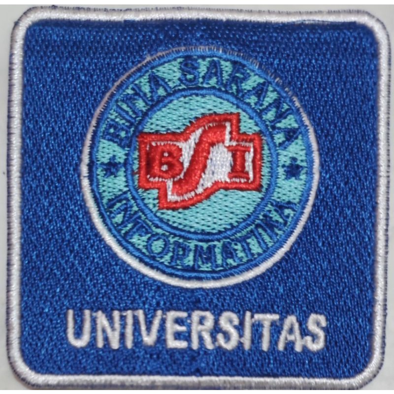 Jual Logo Bordir Universitas Bina Sarana Informatika UBSI | Shopee ...