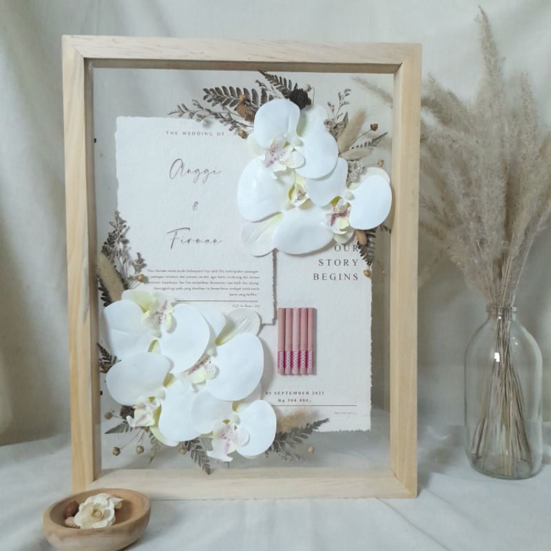 Jual MAHAR PERNIKAHAN AKRILIK / MAHAR AKRILIK /MAHAR RUSTIC/ MAHAR ...