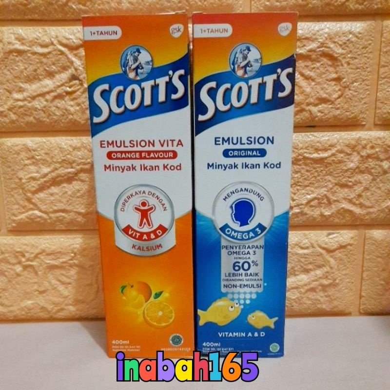 Jual Scott's emulsion 400ml | Shopee Indonesia