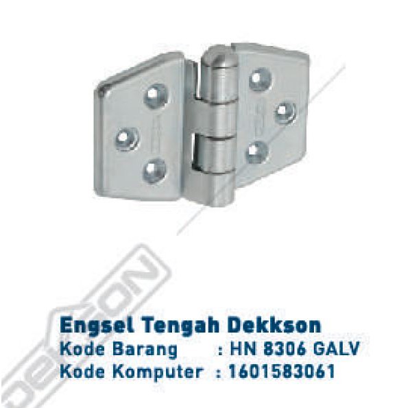 Jual ENGSEL TENGAH DEKKSON HN 8306 GALV Engsel Pintu Lipat Garasi Besi ...