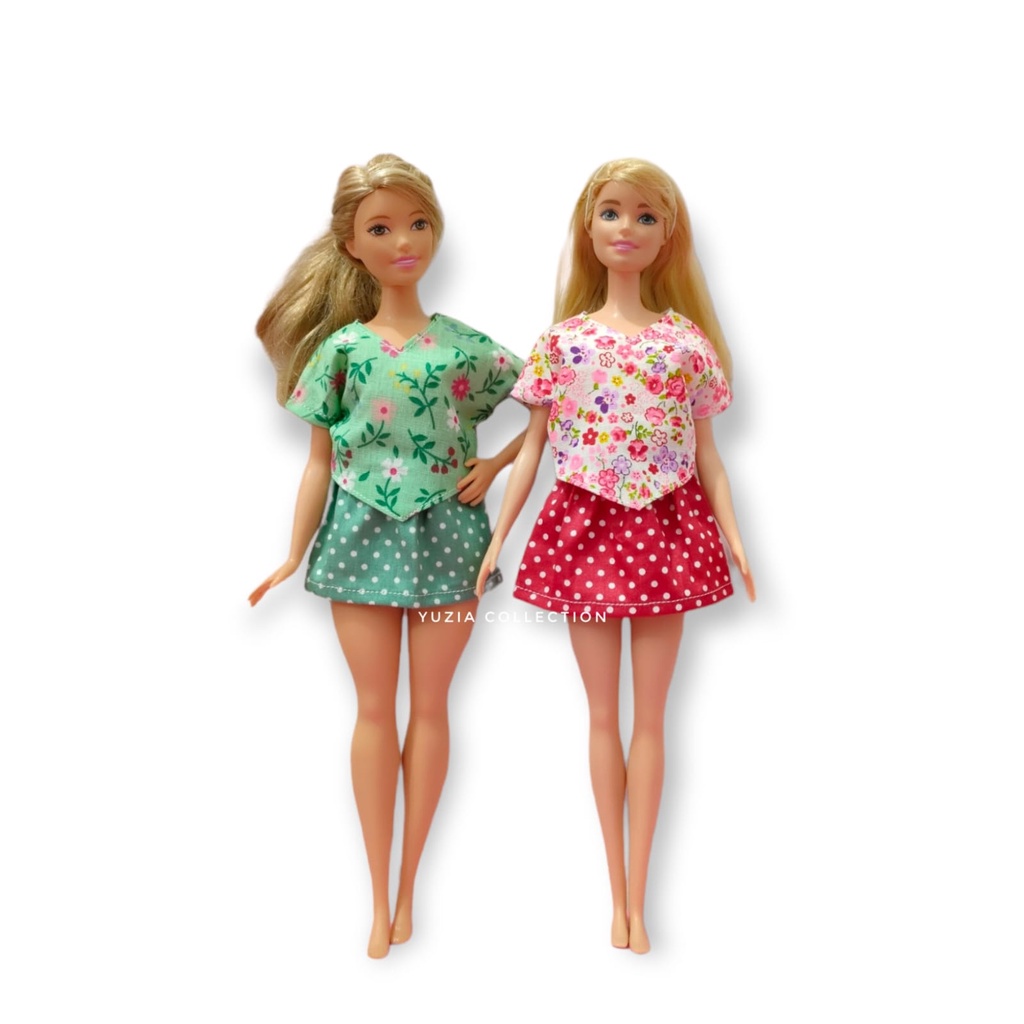 Jual Yuzia08 - Isabella Baju Handmade untuk Berbi curvy Berbi standart ...