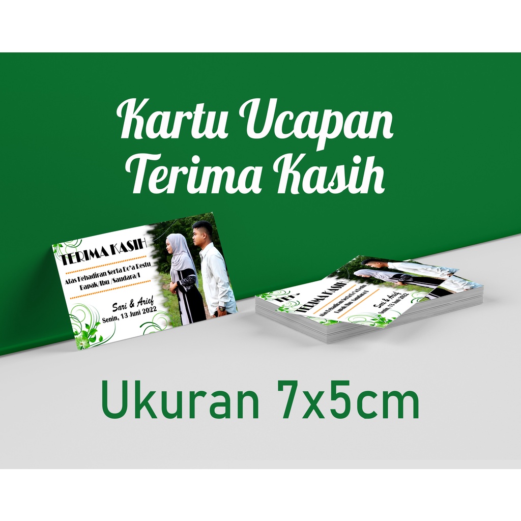 Jual KARTU UCAPAN TERIMA KASIH CUSTOM | Shopee Indonesia Jual KARTU UCAPAN TERIMA KASIH CUSTOM | Shopee Indonesia