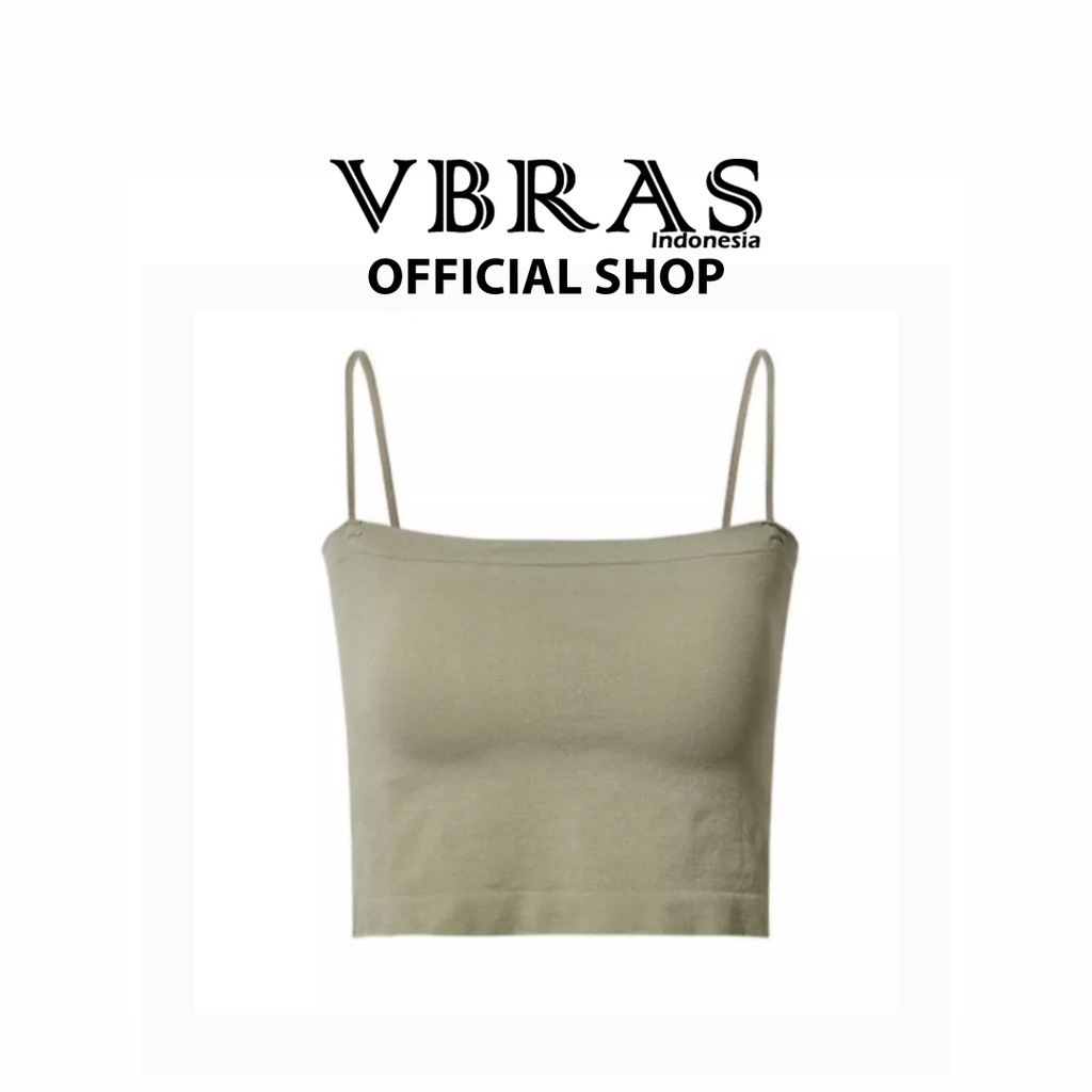 Jual Vbras Official Shop BR49 Bra Tanktop Square Tali Sphagetti Sport Bra Wanita Sexy | Shopee ...