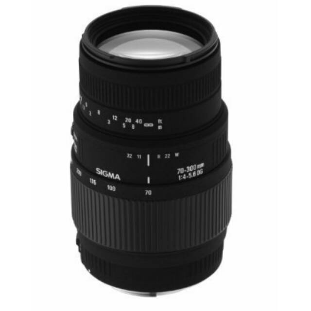 Jual LENSA TELE ZOOM KAMERA DSLR SIGMA 70-300mm 70-300 F4-5.6 DG MACRO ...