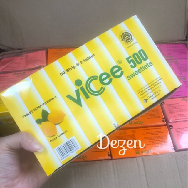 Jual Vitamin C VICEE 500mg per box | Shopee Indonesia