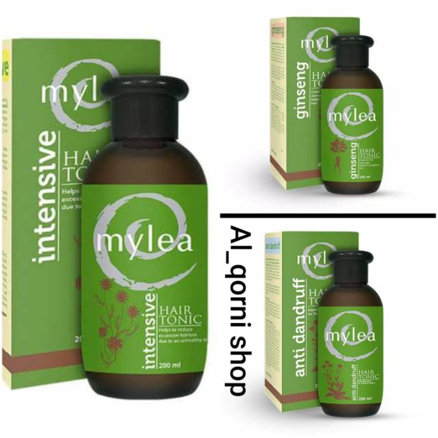 Mylea Green Hair Tonic 200ml / 100ml Intensive / Ginseng / Anti Dendruf ...
